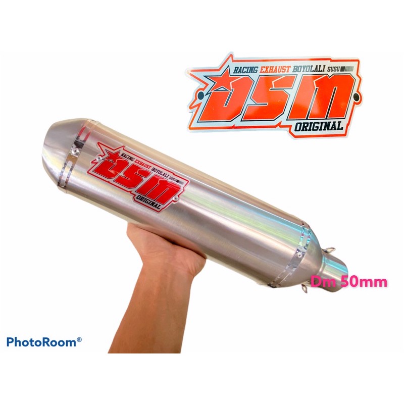 Jual SLENCER KNALPOT DSM RACING KAPSUL KLEM e merah | Shopee Indonesia