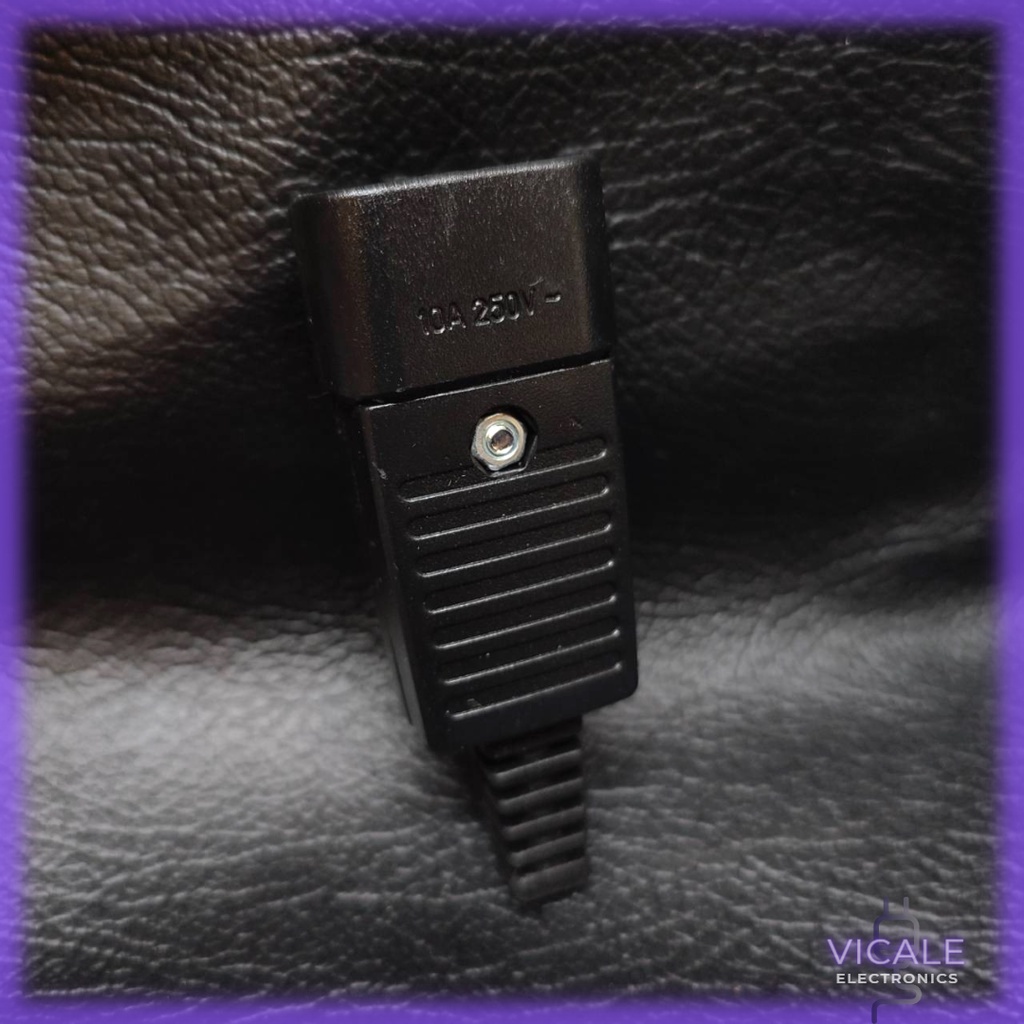 Jual Jek / Jack Power Connector C14 for Computer / CPU/ UPS Male (3 Pin ...