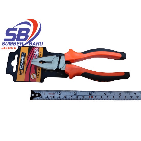 Jual Tang Kombinasi Camel 6" Inch Combination Linesman Plier Model Deli ...