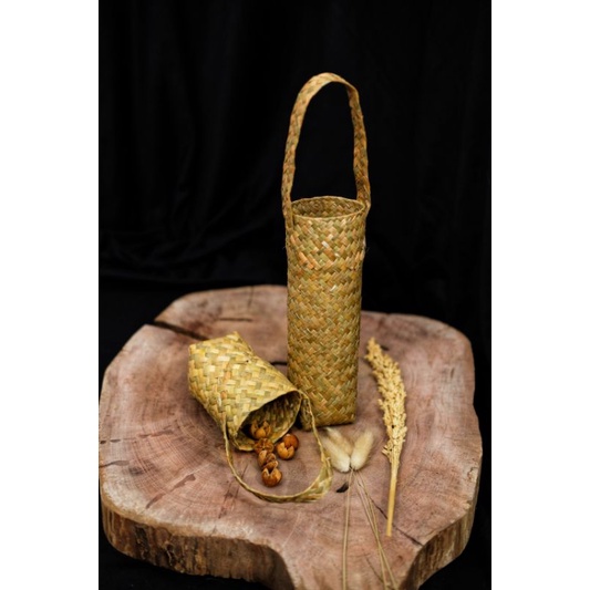 Jual Tas Anyaman Purun Botol Madu Ukuran Marjan | Shopee Indonesia