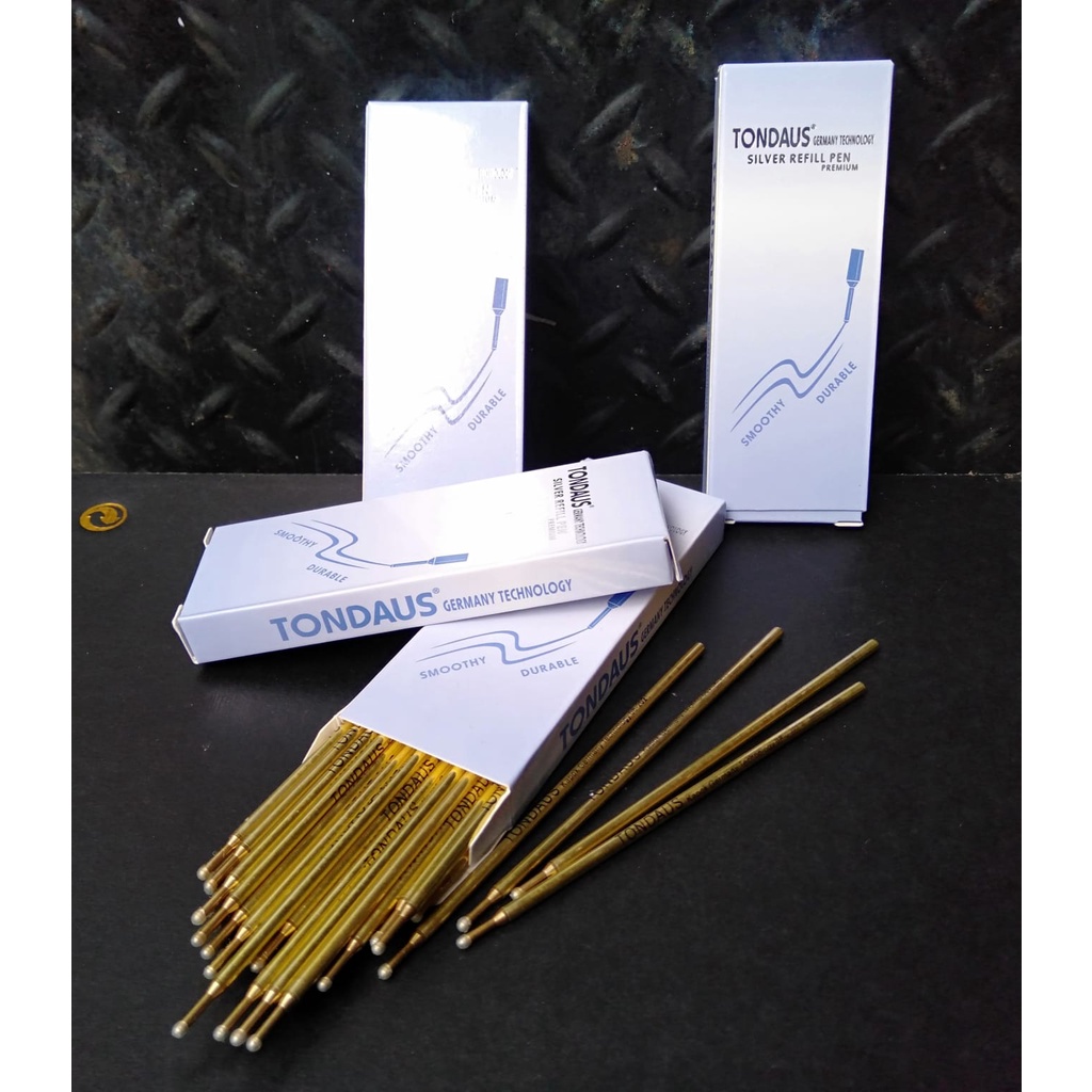Jual Silver Pen Tondaus Pen Pola,Bolpen Bahan Kulit Oscar Spon Kain Isi ...