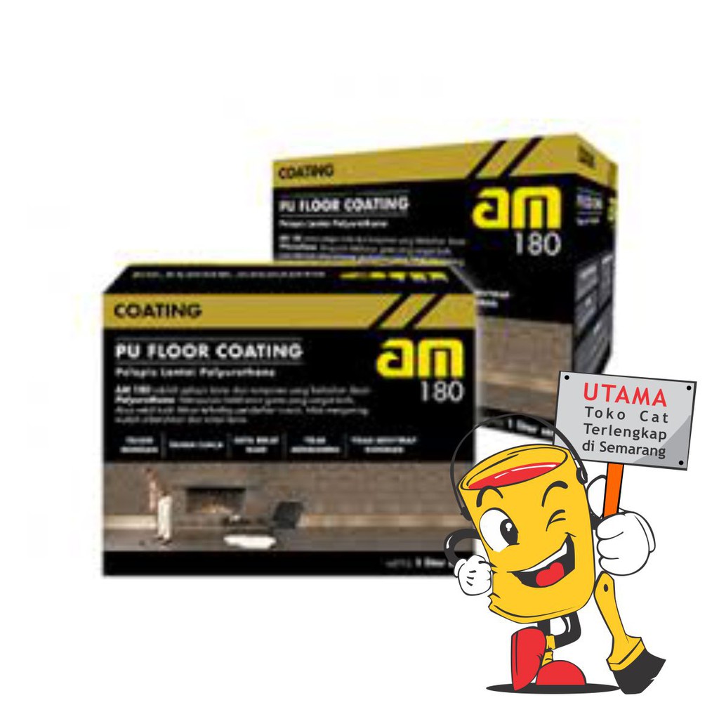 Jual AM 180 POLYURETHANE Floor Coating/Pelapis Lantai 1 Liter Set ...