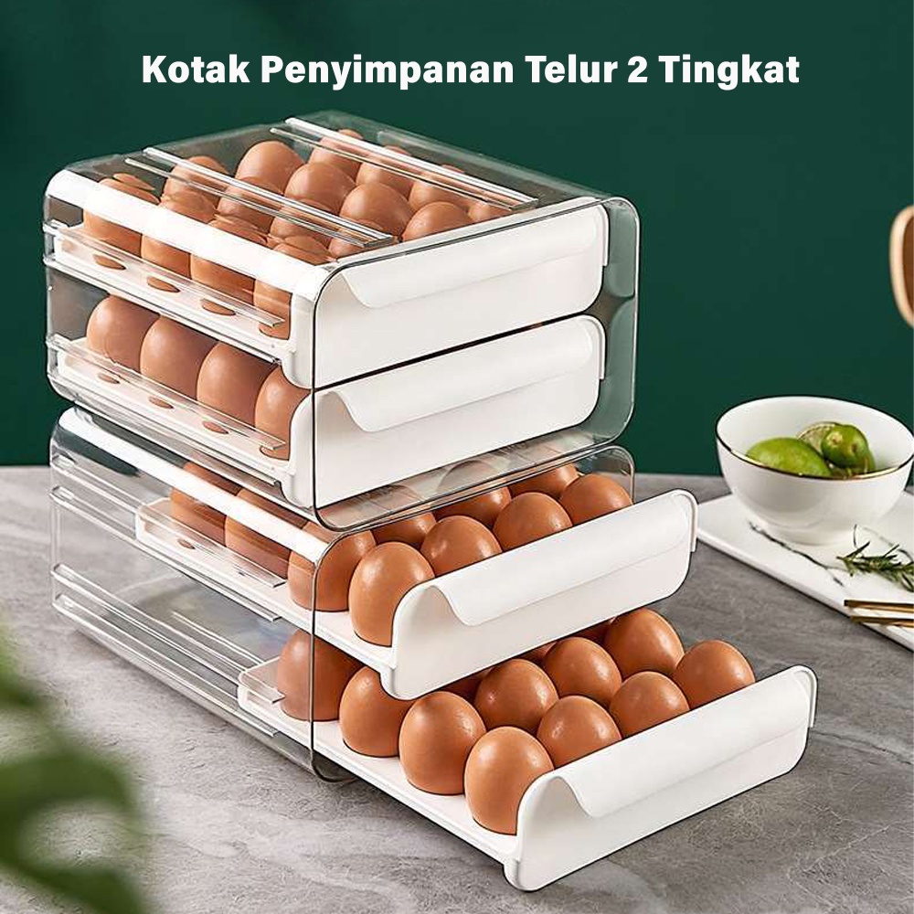 Jual Kotak Penyimpanan Telur Tempat Telur Storage Box Penyimpanan Telur ...