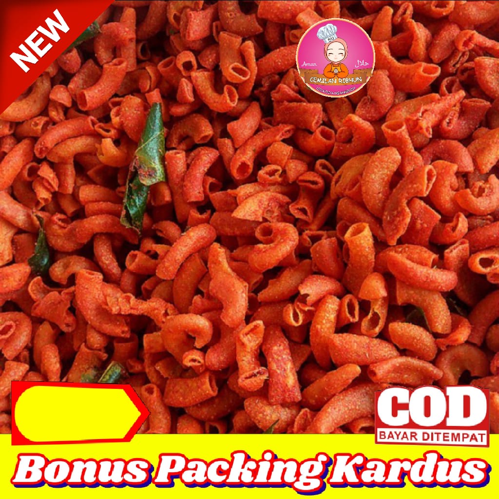 Jual [1Kg] Makaroni Bantet Pedas Khas Daerah / Makaroni Balado ...
