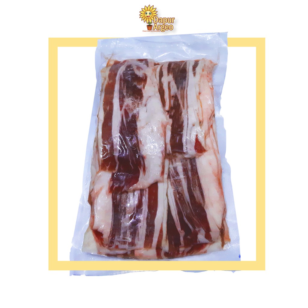 Jual Short Plate Beef Daging Yoshinoya Berlemak per 500g | Shopee Indonesia