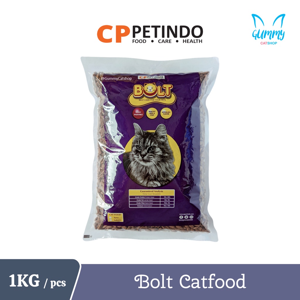 Jual Bolt Ikan | Bolt Donat | Bolt Salmon | Makanan Kucing - 800GR ...