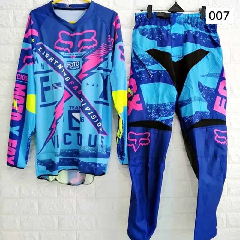 Jual jersey sett cross trail jerset trail baju cross full print ...