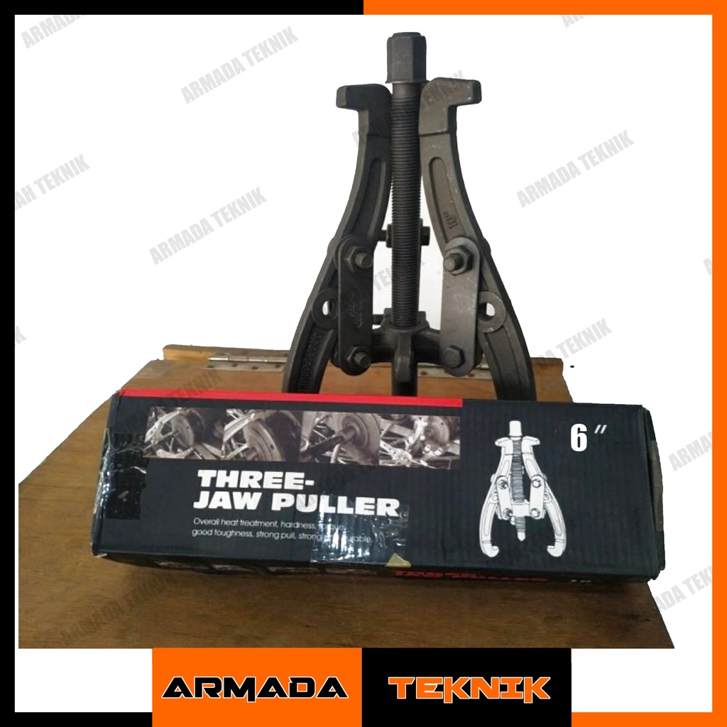 Jual Treker kaki 3 / Three Jaw Puller 6 & 8 inch | Shopee Indonesia