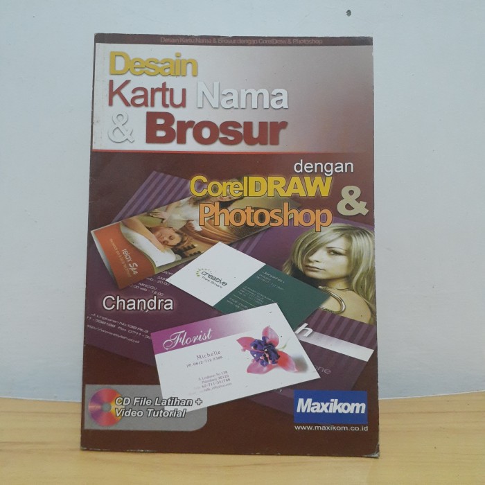 Jual DESIGN KARTU NAMA DAN BROSUR DENGAN COREL DRAW DAN PHOTOSHOP ...