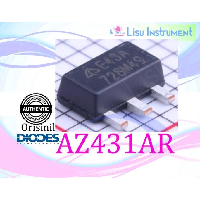 Jual Original AZ431AR E43A TL431 Adjustable Precision Shunt Regulator SOT89 lisuin90 Segera ...