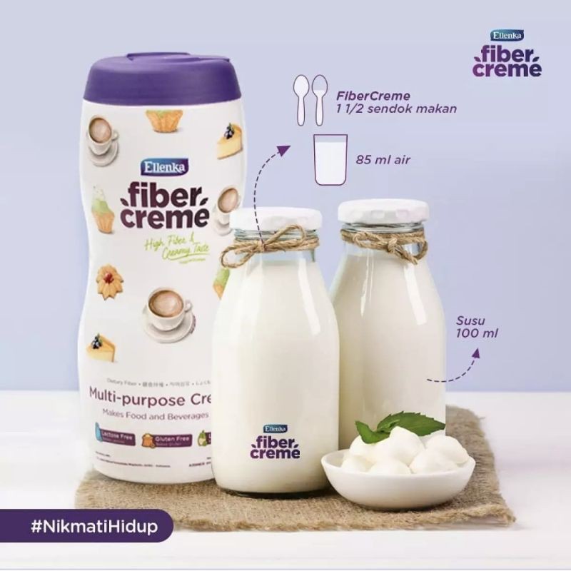 Jual FIBER CREME - 168gr BOTOL | Ellenka Creamer Krimer Pengganti ...