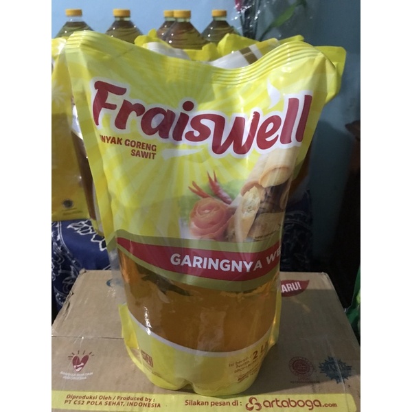Jual Minyak goreng fraiswell kemasan 2lt | Shopee Indonesia
