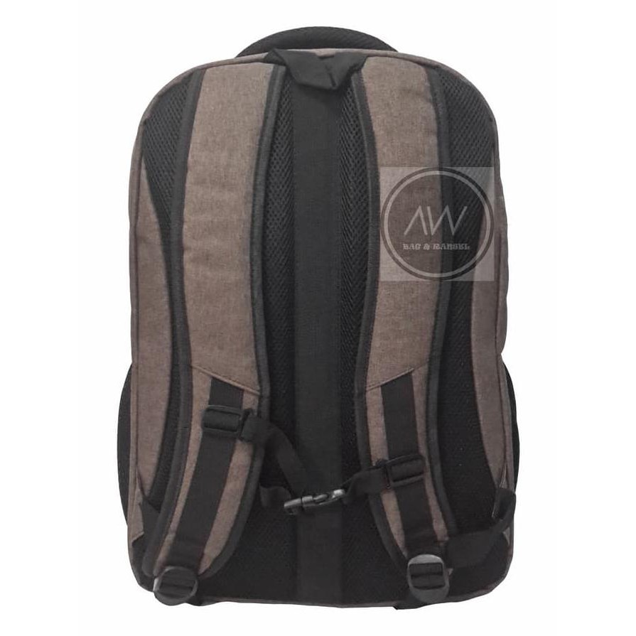 Jual Harga!! Tas Ransel Laptop Travel Time - Coklat Terbaru | Shopee ...