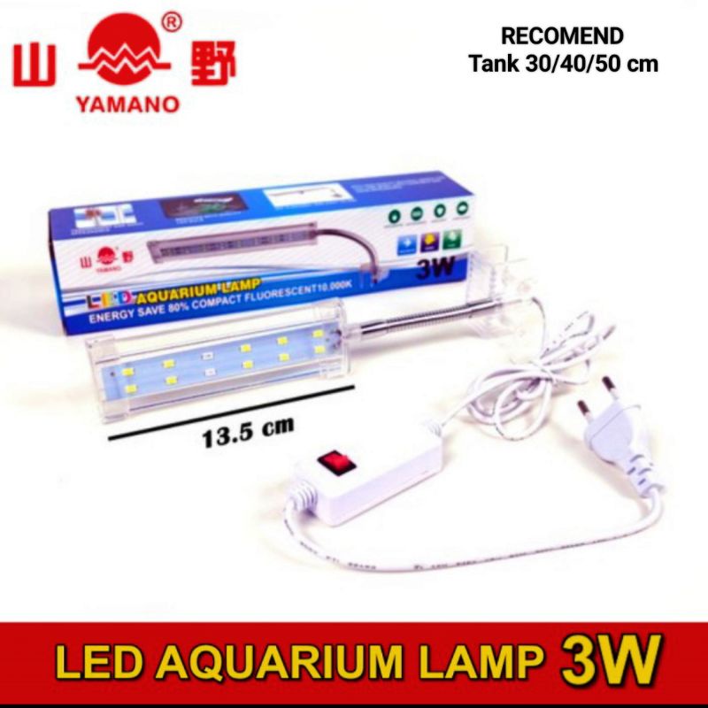 Jual Lampu Gantung LED Yamano akuarium/aquascape hemat energi | Shopee ...