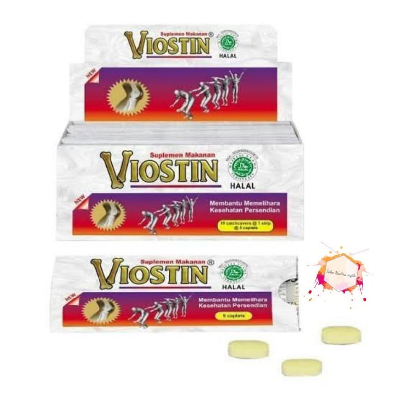 Jual VIOSTIN 1 STRIP ISI 5 KAPLET | Shopee Indonesia