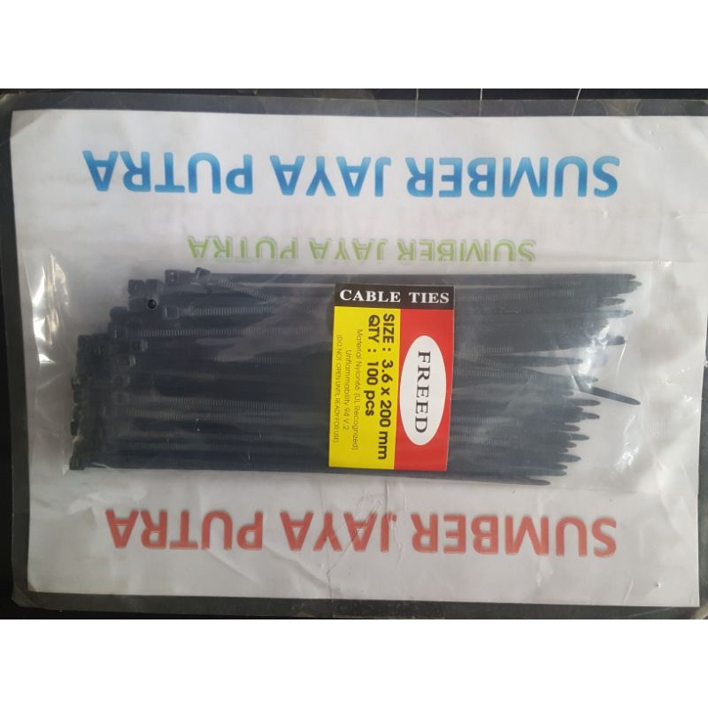 Jual Kabel tis insulog tali ikat fiber tali robot 3.6 x 20cm pengikat ...