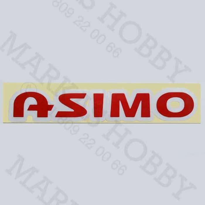 Jual Stiker / Sticker HONDA ASIMO TEXTLINE | Shopee Indonesia