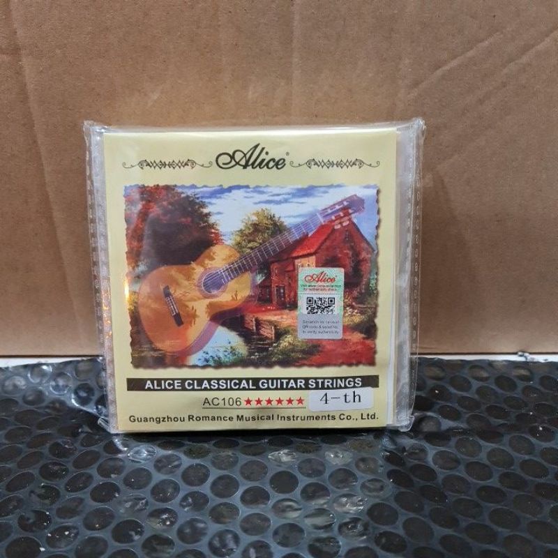 Jual 10 pcs senar gitar alice klasik nylon satuan original | Shopee ...
