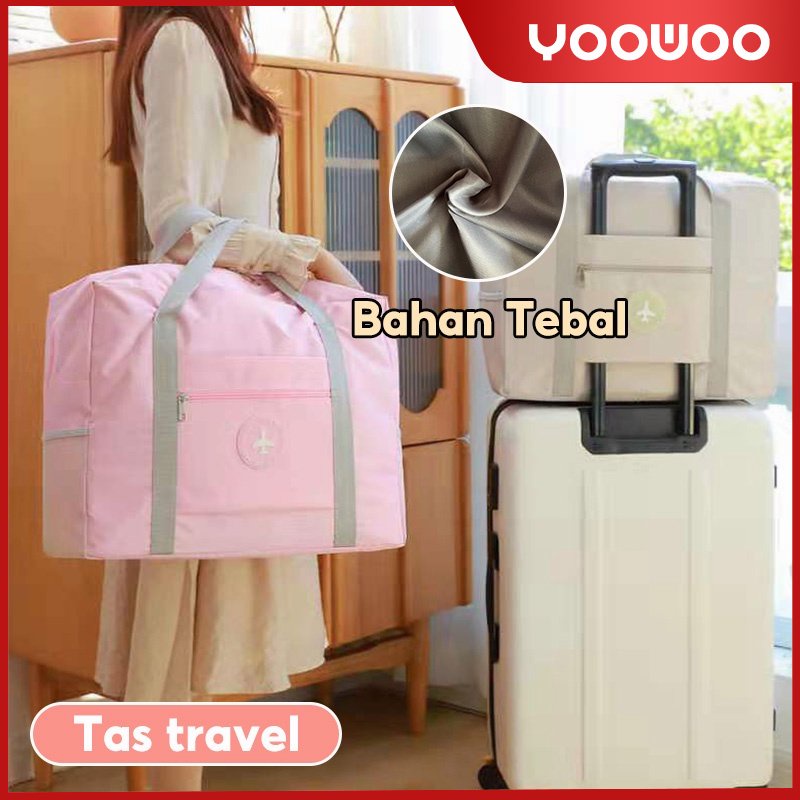 Jual Tas travel besar lipat hand carry anti air Travel fold bag ...