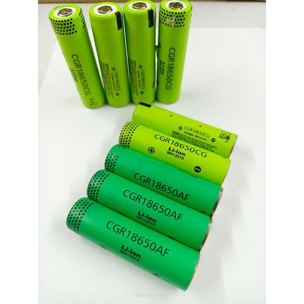 Jual Batrei 18650 Panasonic CGR18650 ORI COPOTAN LAPTOP | Shopee Indonesia
