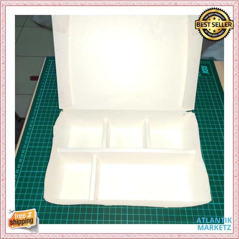 Jual Lunch Box Sekat 5 ErgoPak Isi 100pcs | Shopee Indonesia