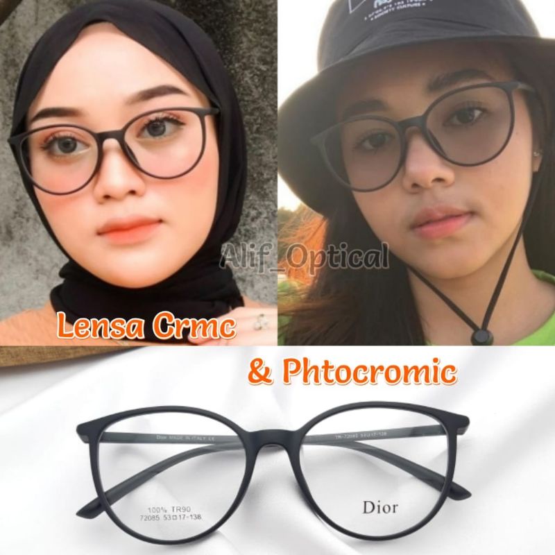 Jual FRAME + LENSA - KACAMATA MINUS ANTIRADIASI - FRAME TERBARU - 72085 ...