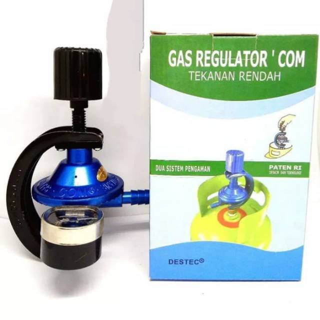 Jual Regulator gas Destec meter pengaman regulator tabung gas putar ...