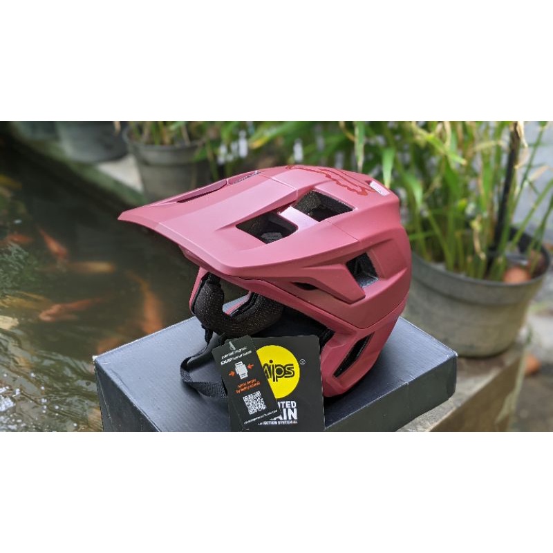 Jual Helm fox dropframe mips MERAH bukan proframe atau speedframe ...