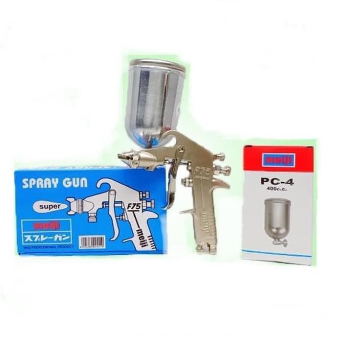 Jual Spray Gun Meiji F75 / F 75 Tabung Atas Taiwan Karjasen35 Dijamin | Shopee Indonesia