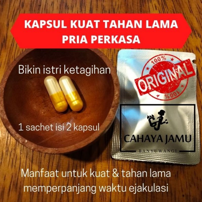 Jual KAPSUL KUAT PRIA PERKASA TEMPUR TAHAN LAMA | Shopee Indonesia
