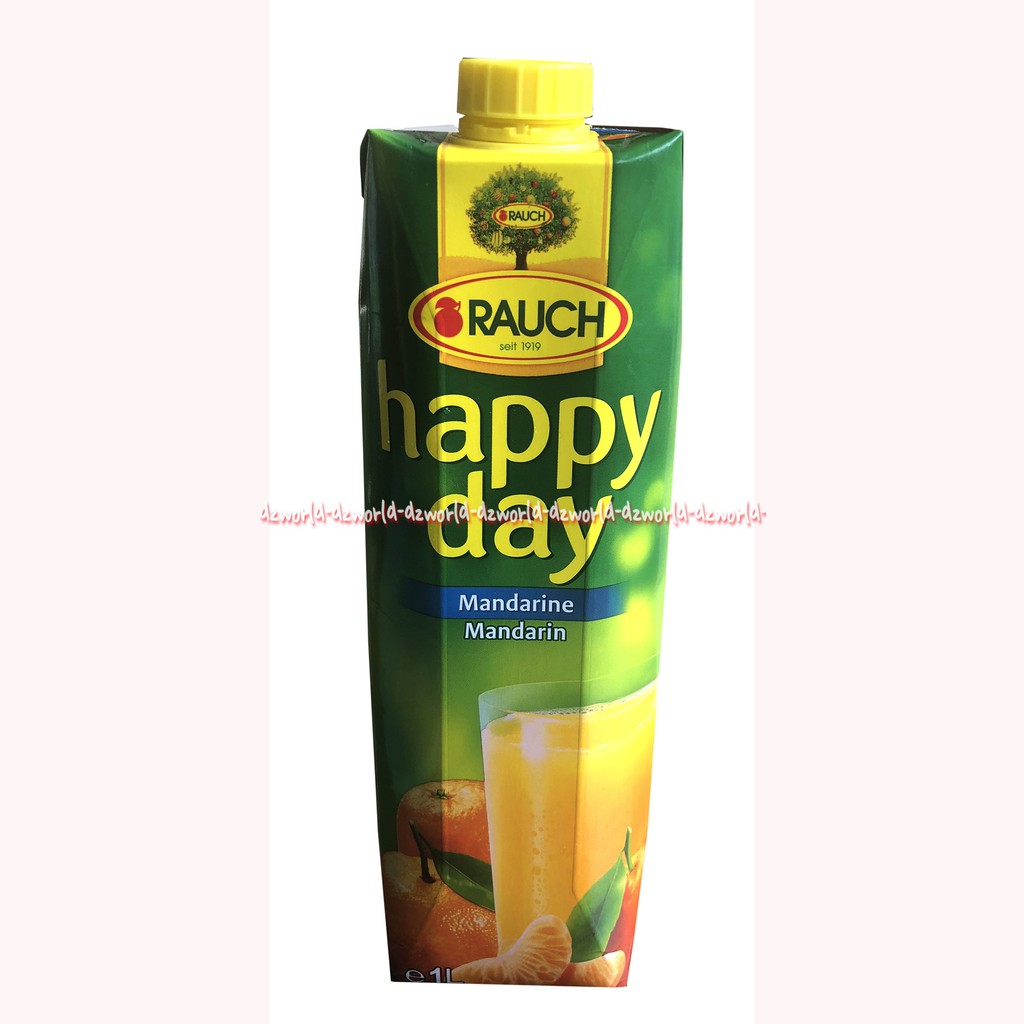 Jual Rauch Happy Day Mandarin 1L Minuman Jus Instan Rasa Jeruk Mandarin ...