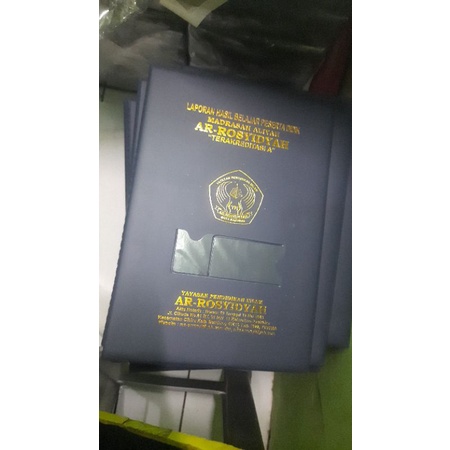 Jual map raport isi 2 lembar mika dof | Shopee Indonesia