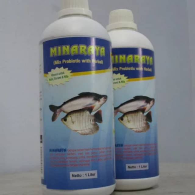 Jual Minaraya ikan 1 liter untuk Nila-Gurame-Kakap-Patin | Shopee Indonesia