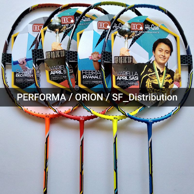 Jual NEWEST 32 LBS - Raket Badminton Hi-Qua ARROW HiQua ORIGINAL ...