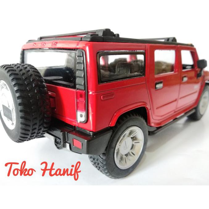 Jual Diecast Miniatur mobil Hummer H2 SUV (besar) | Shopee Indonesia