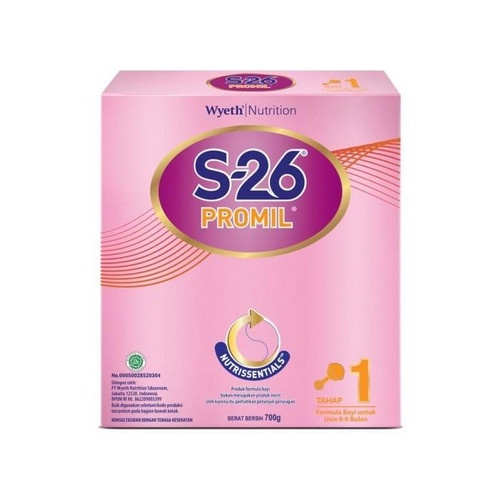 Jual SUSU FORMULA BAYI 0-6 BULAN | S-26 PROMIL TAHAP 1 700G | Shopee Indonesia