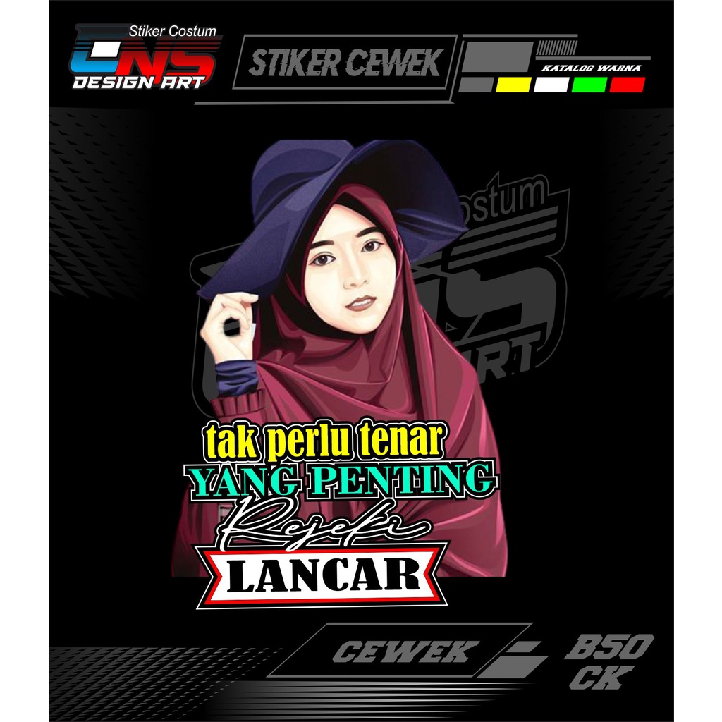 Jual stiker cewek stiker mobil stiker motor stiker truk stiker variasi ...