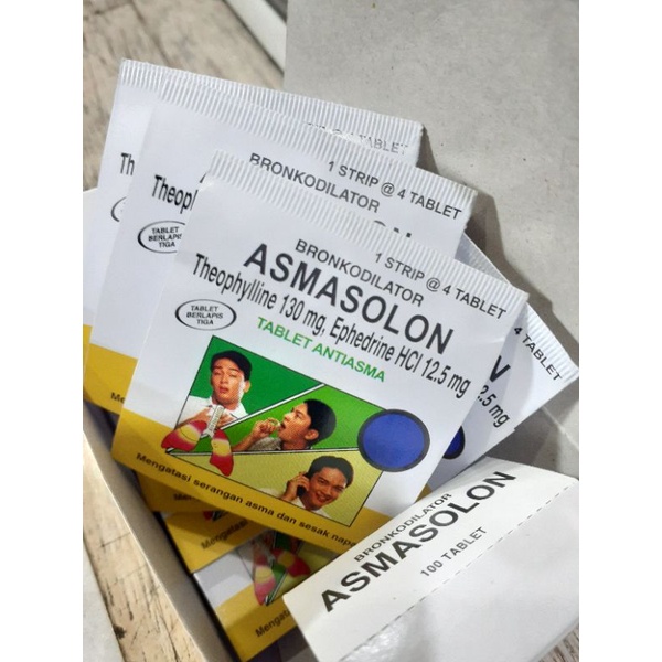 Jual asmasolon 5stip | Shopee Indonesia