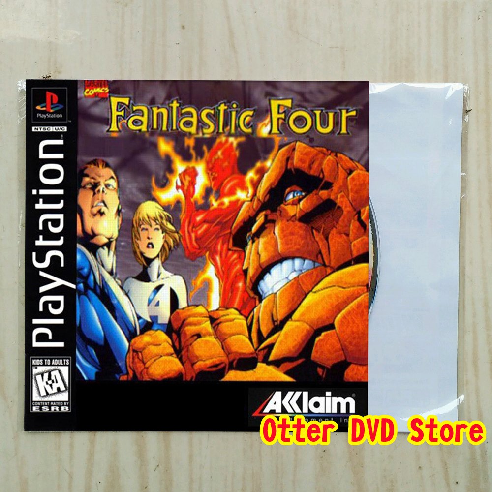Jual Kaset CD Game Ps1 Ps 1 Fantastic Four | Shopee Indonesia