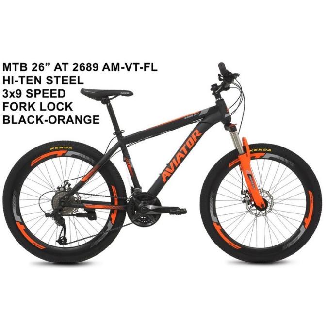Jual SEPEDA ORANGE MTB 26 INCH SDFS32545C | Shopee Indonesia