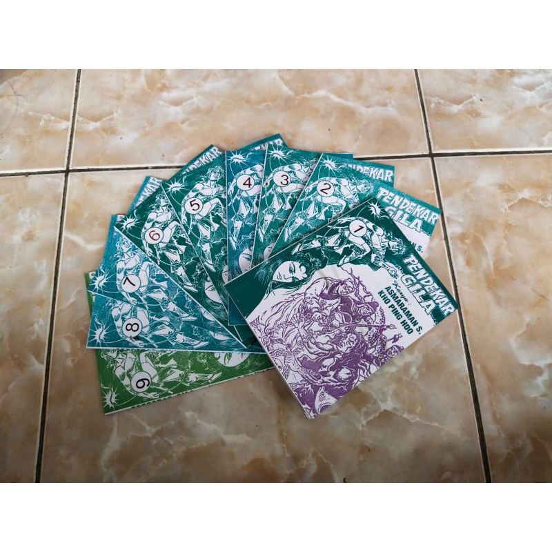 Jual Cersil Pendekar Gila (Full Set 1-9 tamat), karya Kho Ping Hoo ...