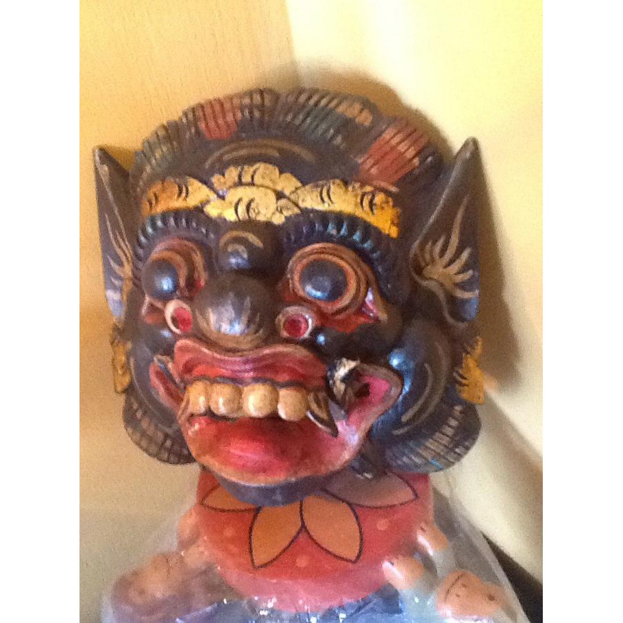 Jual Hanya Disini] Topeng Bali Barong (Barong Bali Mask) | Shopee Indonesia