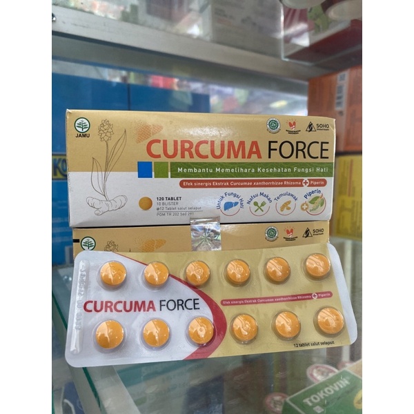 Jual curcuma force ftc tablet | Shopee Indonesia