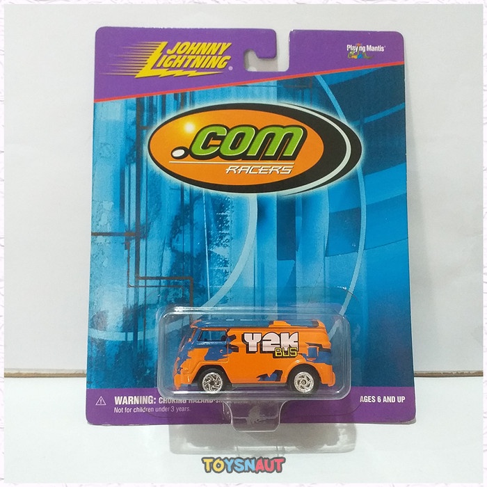 Jual JOHNNY LIGHTNING 1960 60S 60 VOLKSWAGEN VW VAN Y2K BUS ORANGE ...