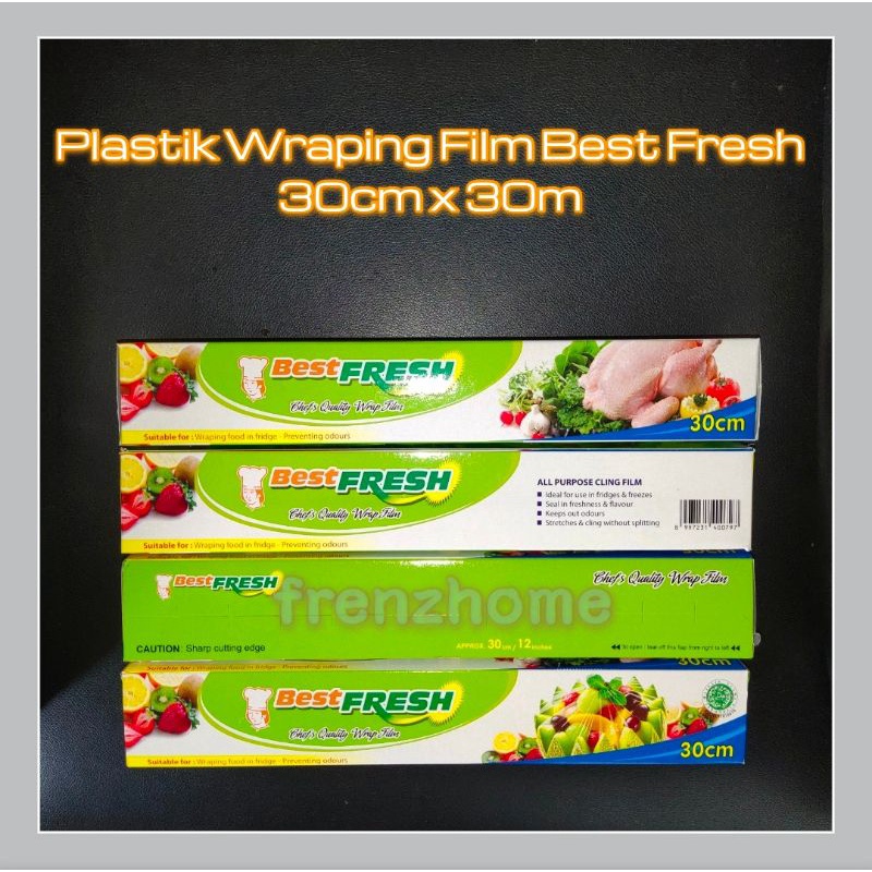 Jual Plastik Wraping Film Best Fresh 30cm x 30m Food Grade | Shopee Indonesia