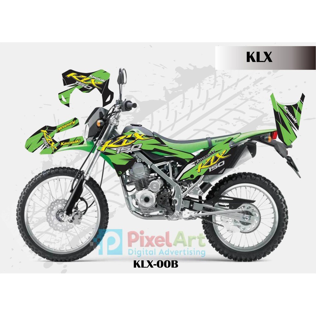 Jual STICKER DECAL MOTOR KLX B FULL BODY PREMIUM QUALITY | Shopee Indonesia