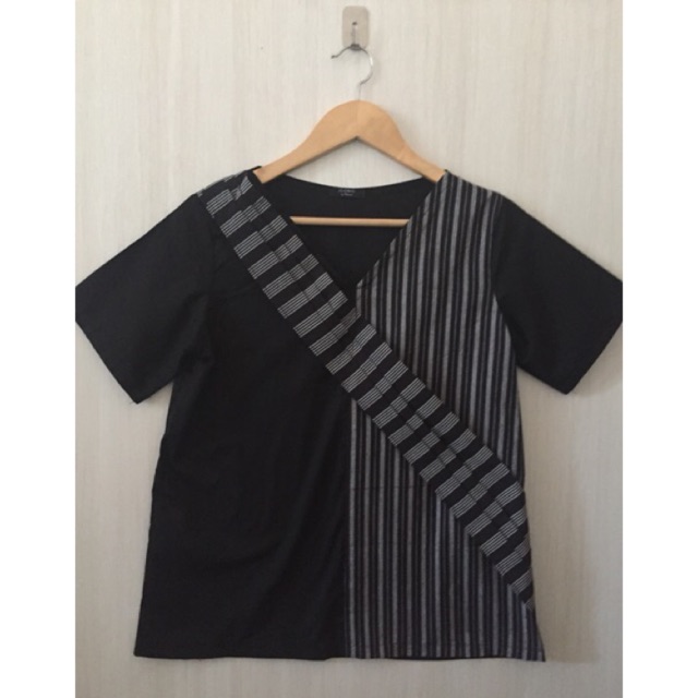 Jual Blouse/atasan tenun lurik | Shopee Indonesia