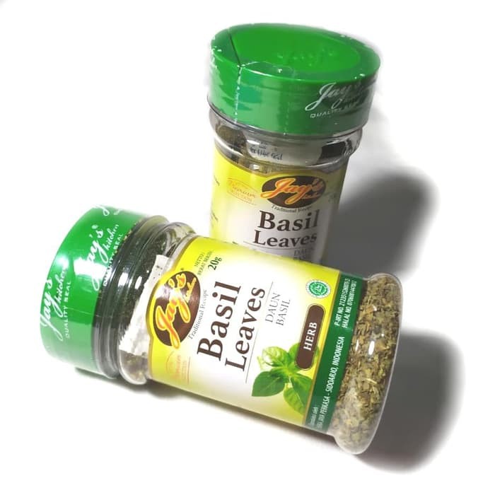Jual Daun BASIL Penambah bumbu masakan herbal kesehatan 20gr basil ...