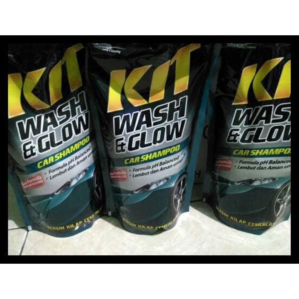 Jual Shampo Motor Sampo Mobil Kit Wash & Glow Car Shampo 400ml 1221 ...