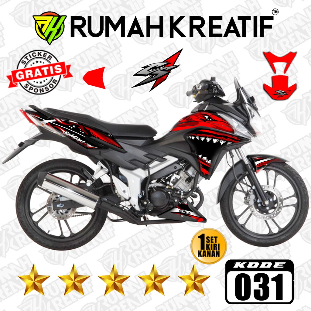 Jual RK Juara Stiker CS 1 - Semi Fullbody - Stiker Honda CS 1 Variasi ...
